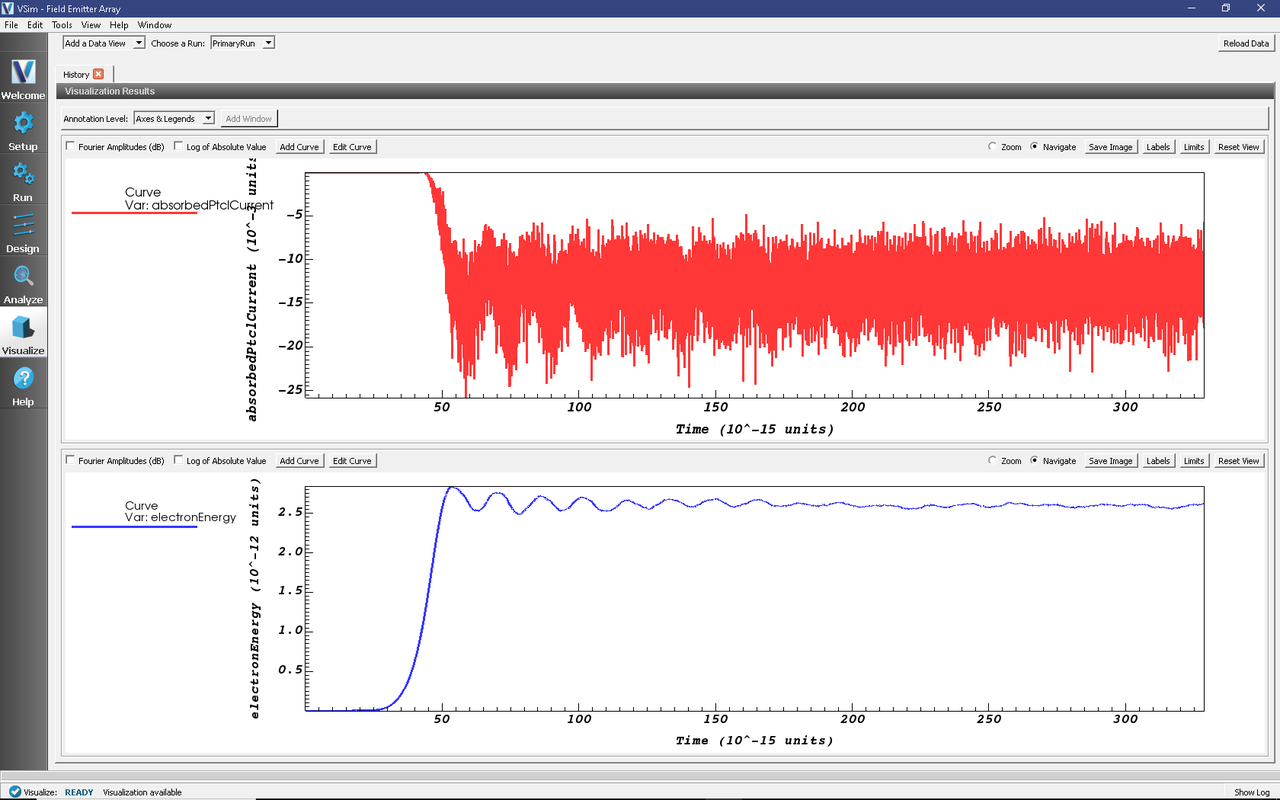 Field Emitter Array (fieldEmitterArray.sdf) — v12.2.1