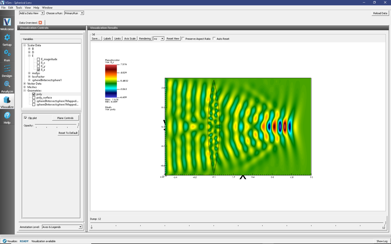 Spherical Lens (sphericalLens.sdf) — v12.2.1